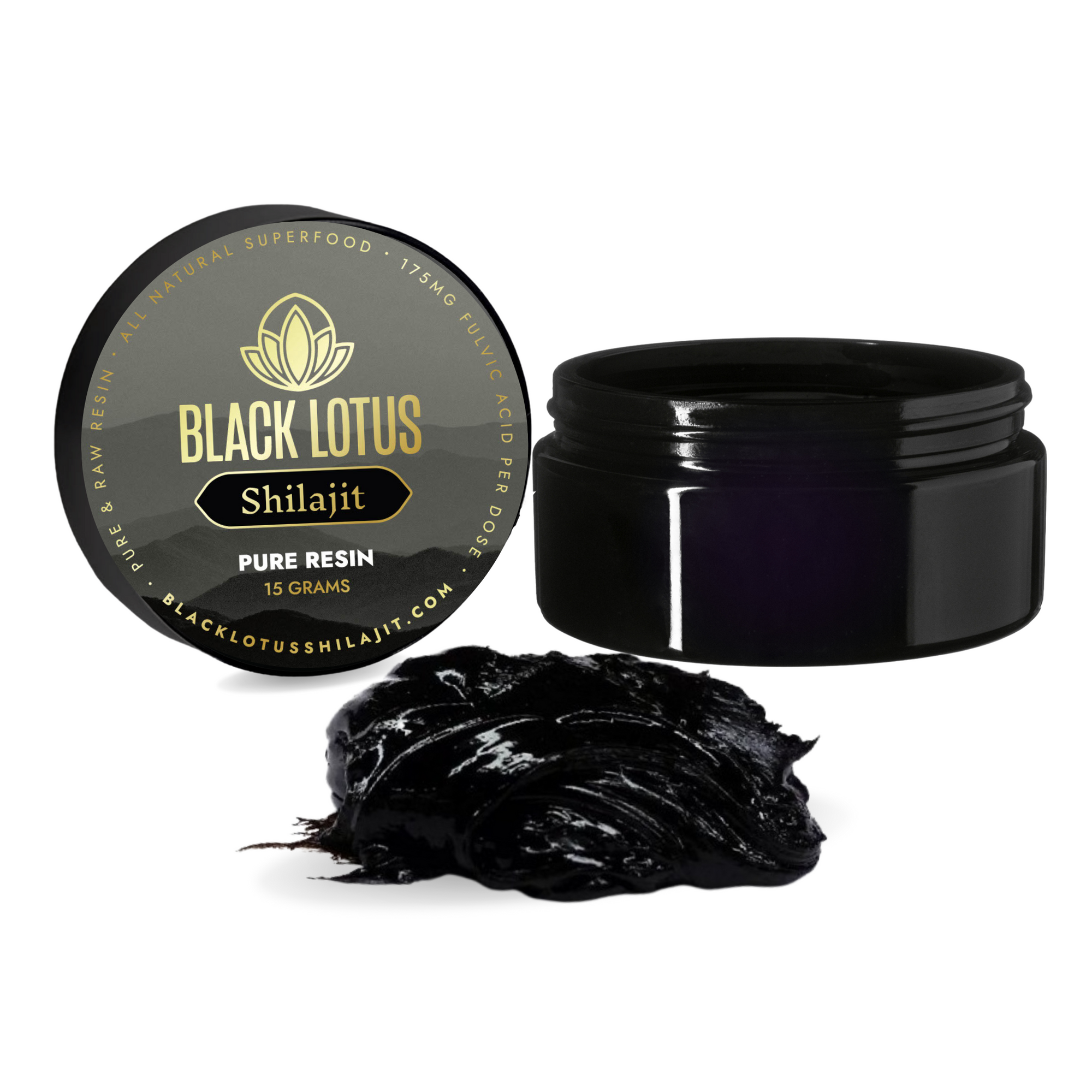 Pure Shilajit Resin - Gold Standard - Lab Tested - Siberian Shilajit