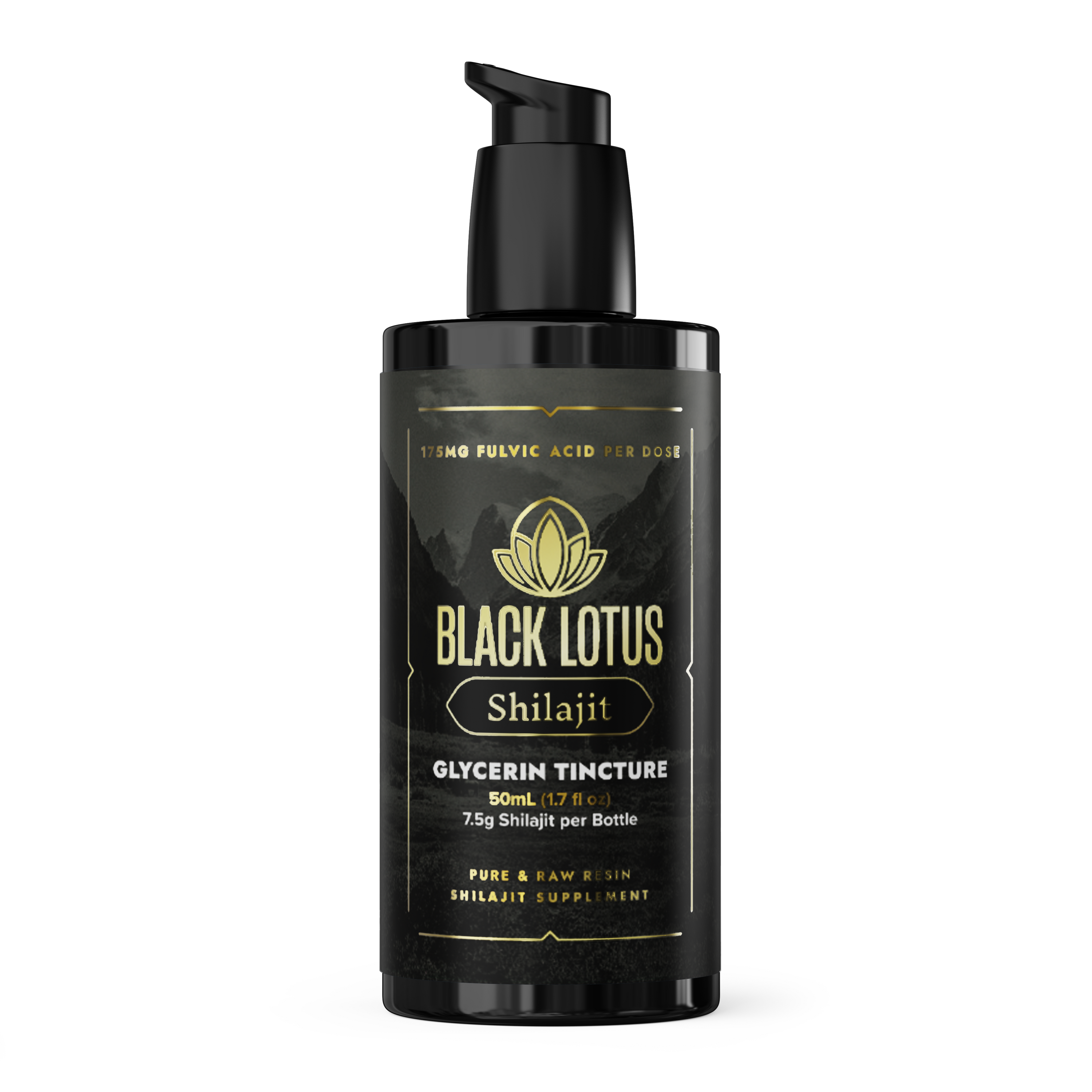 Pure Shilajit Tincture - Gold Standard - 175mg Fulvic Acid