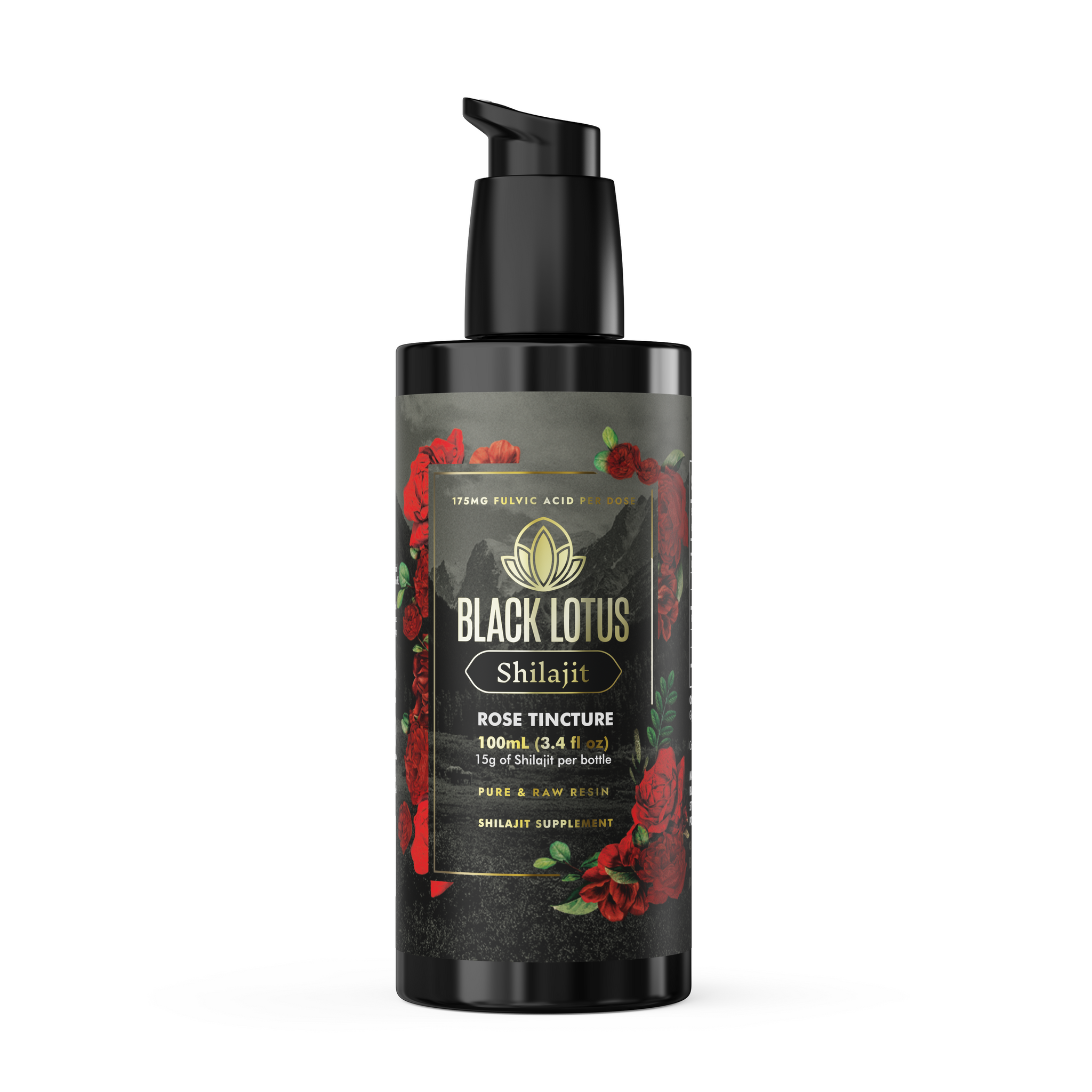 Pure Shilajit Tincture - Gold Standard - 175mg Fulvic Acid